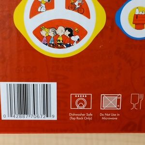 Peanuts | Dining | Peanuts Snoopy 5pc Bamboo Fiber Kids Dinnerware Set ...